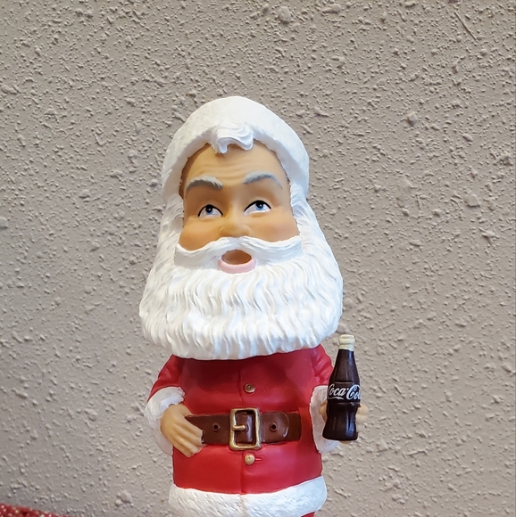 Coca Cola | Holiday | Cocacolahardees Collectable Bobble Head | Poshmark